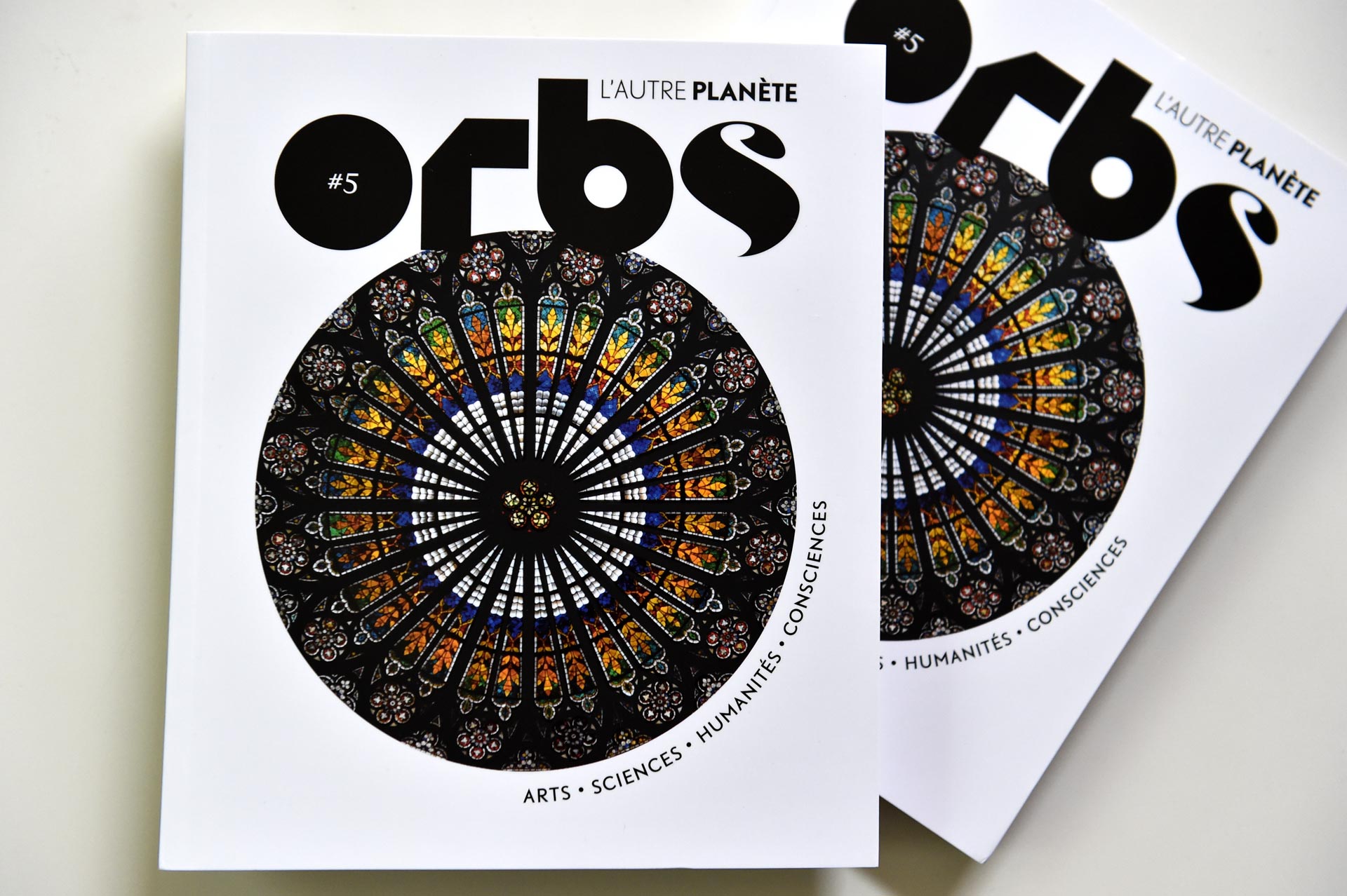 Ma rosace en couverture du magazine "Orbs"