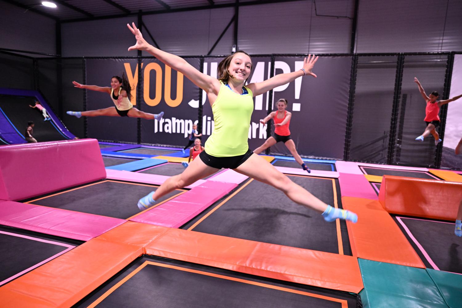 Photothèque pour Trampoline Park